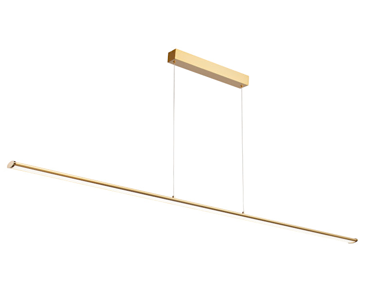 Vista LED Pendant Light Gold — lightsuponline