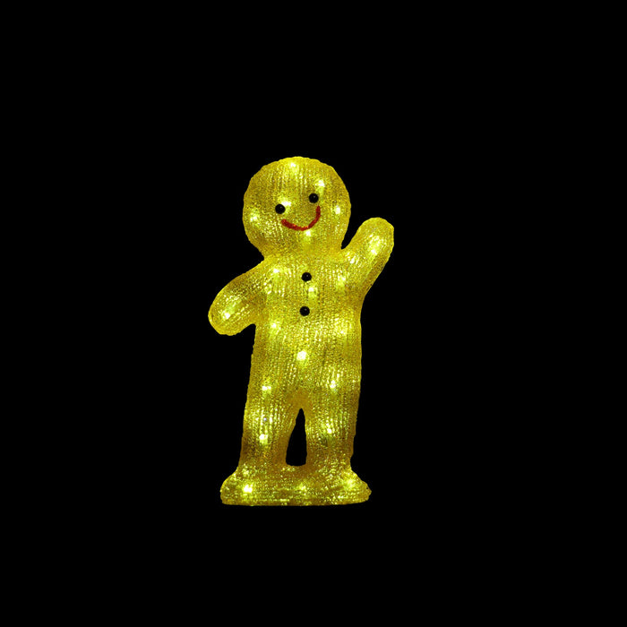 Acrylic Gingerbread Man — lightsuponline