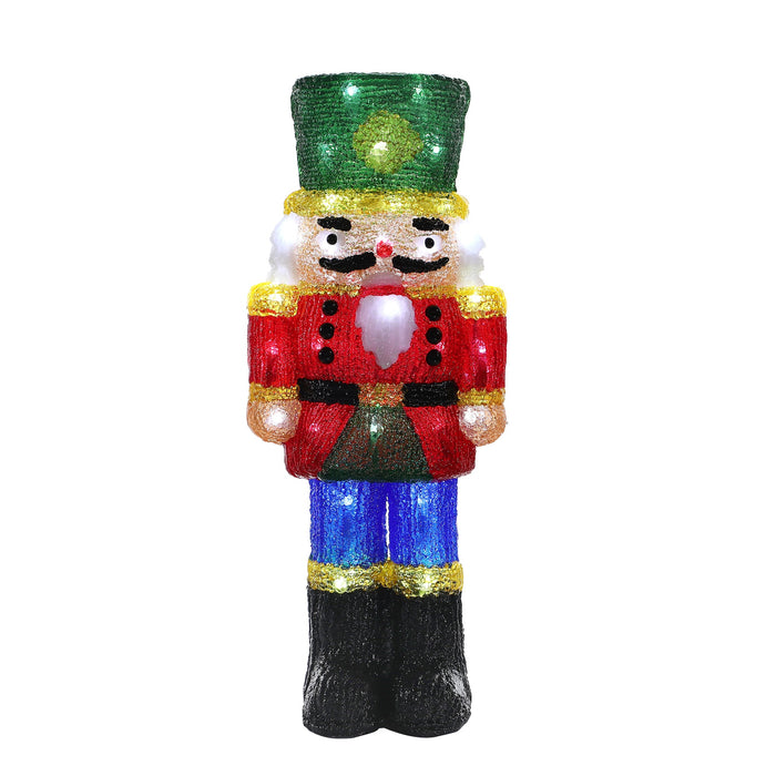 Acrylic Nutcracker Doll — lightsuponline