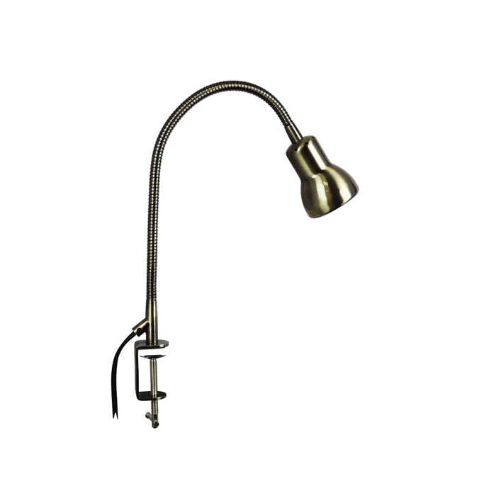 Scope Adjustable Goose-neck Clamp Table Lamp — lightsuponline